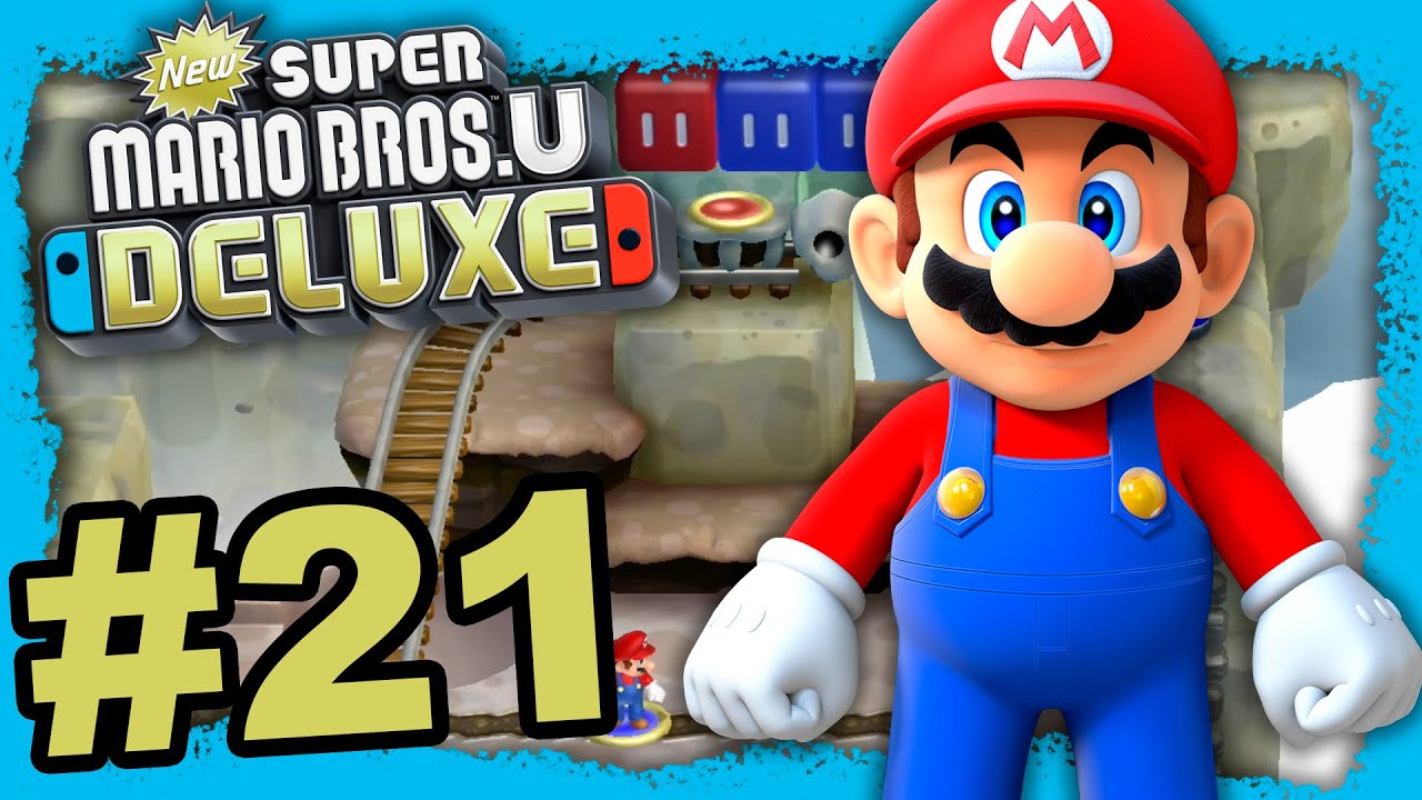New Super Mario Bros. U Deluxe – Walkthrough World 6 (Mario) #21 - YouTube