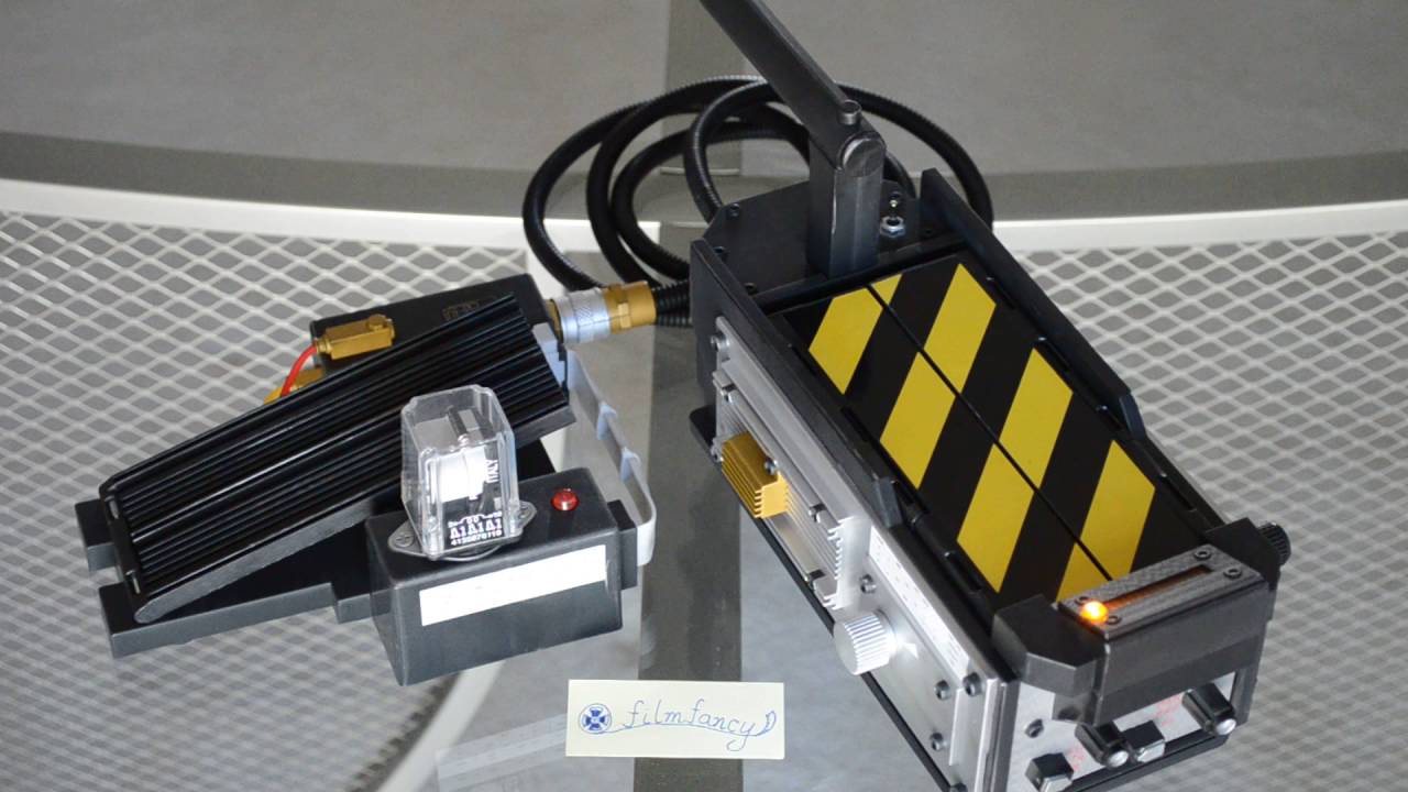 Mattel Ghostbusters Ghost Trap Prop Replica Demonstration - YouTube