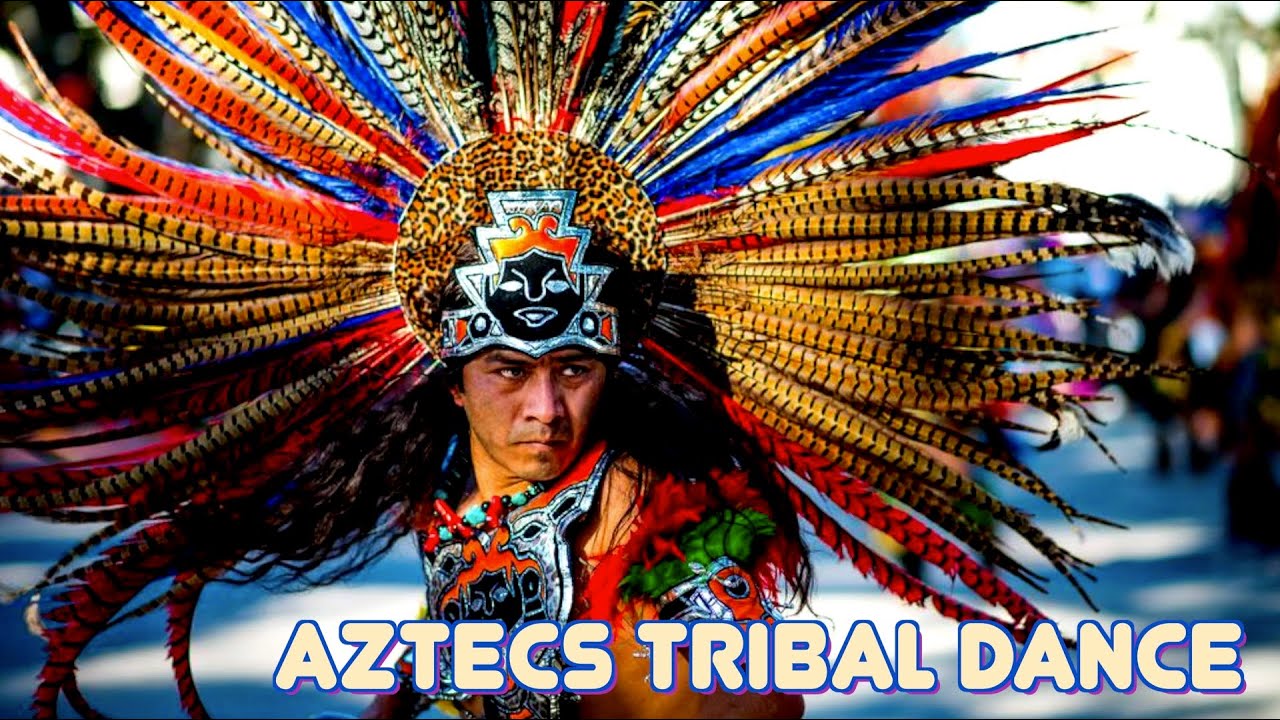 Aztecs Tribal Dancing in Downtown Los Angeles - YouTube
