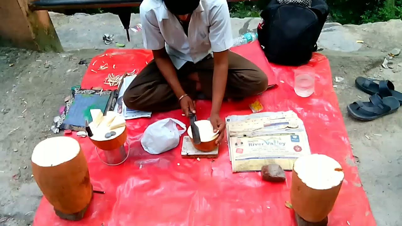 kandmool fruit(फल) in haridwar - YouTube