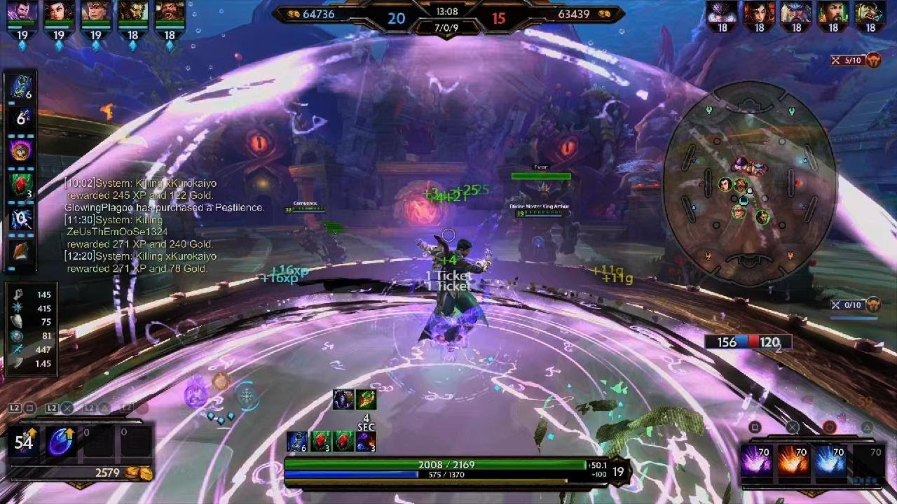 Smite | Merlin Arena Build | 11-0 - YouTube