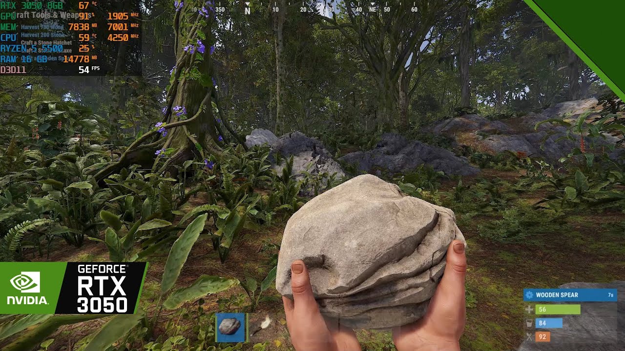 🔥 ¿Cómo RINDE RUST en una RTX 3050 + Ryzen 5 5500? | Prueba de Rendimiento 2025 - YouTube