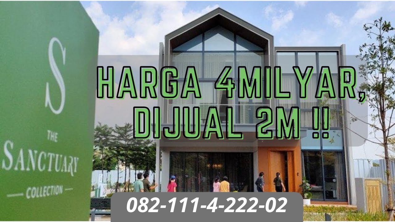 Sanctuary Sentul , Promo Rumah 4Milyar dijual 2Milyar di Sentul City ...