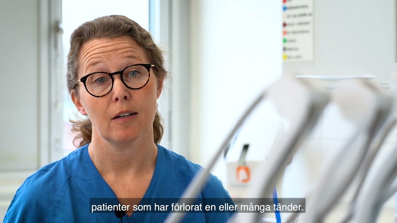 Victoria Franke Stenport, professor i oral protetik - YouTube