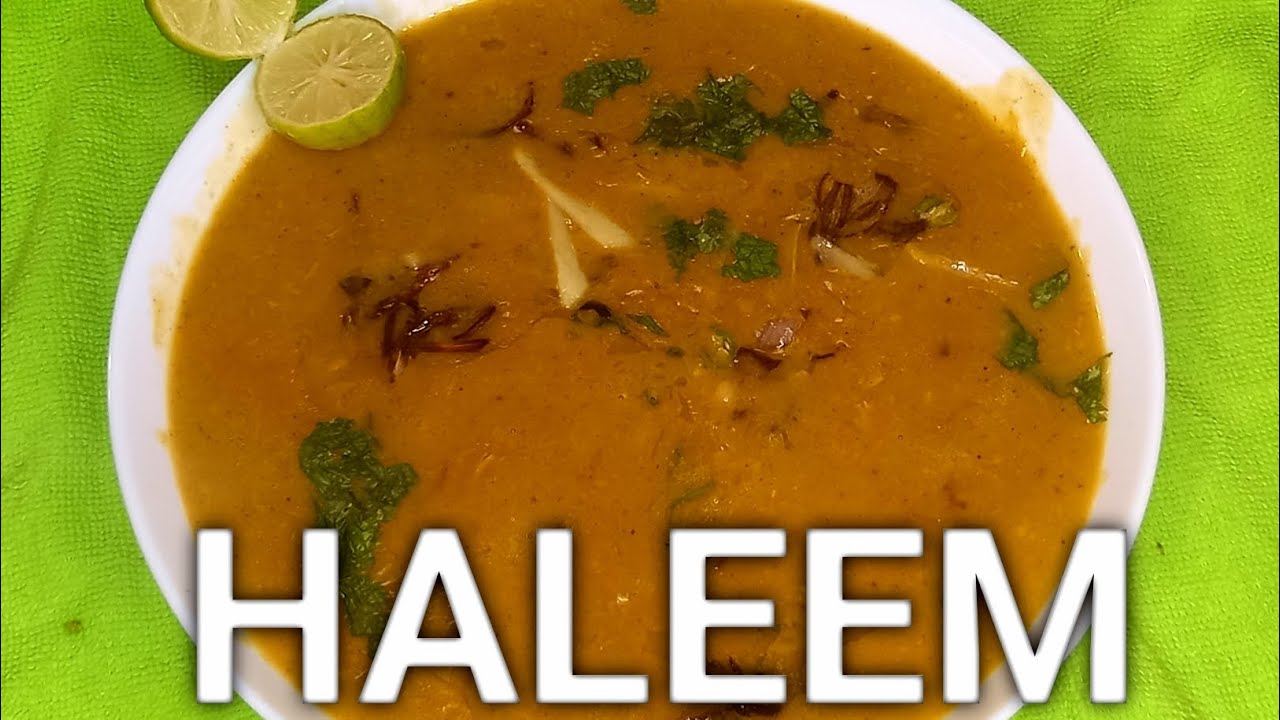 Easy Pakistani Haleem Recipe|Shan Haleem Recipe|Reshedaar Haleem by ...