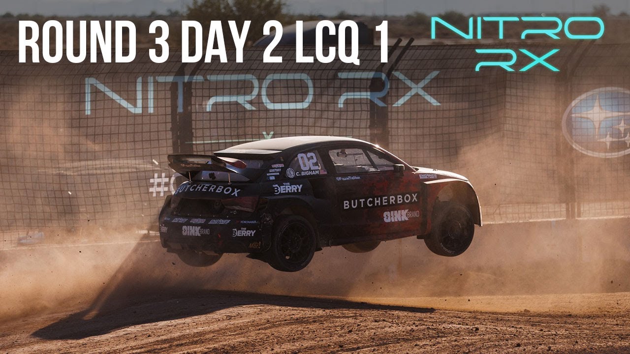 2021 Nitro Rallycross Round 3 Day 2 LCQ 1 | Full Race - YouTube