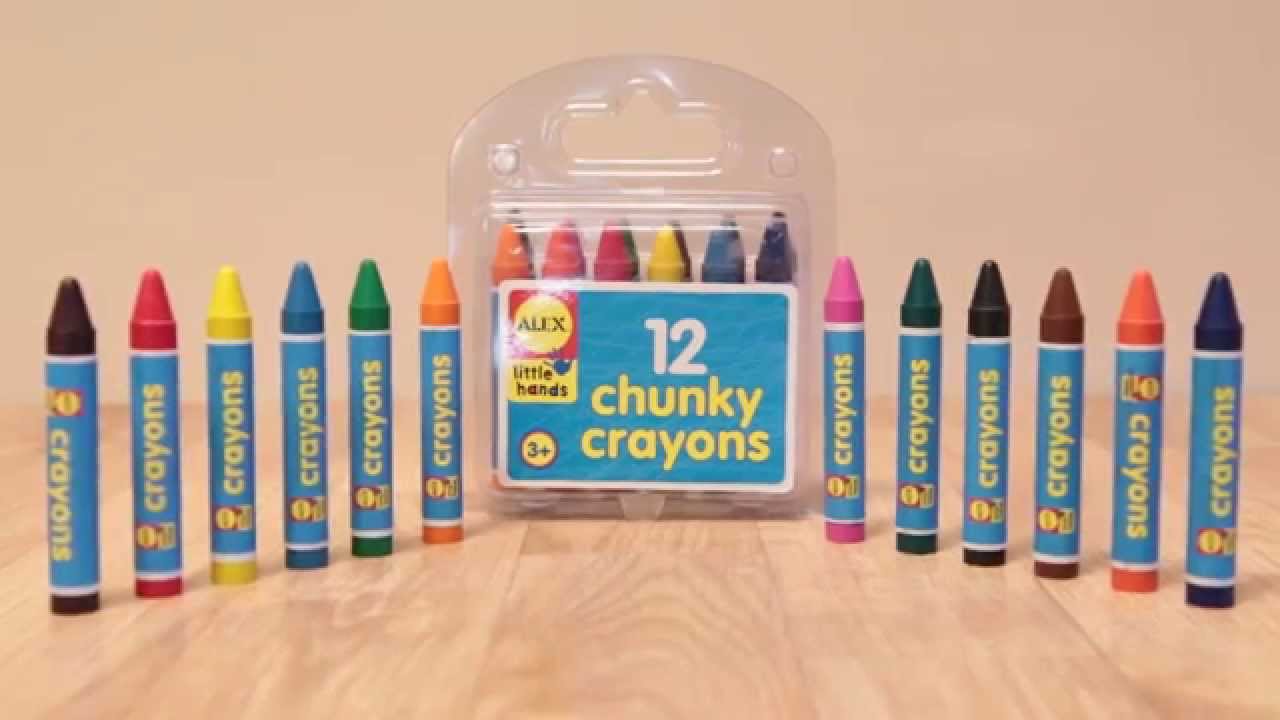 ALEX Toys Chunky Crayons #295CW - YouTube