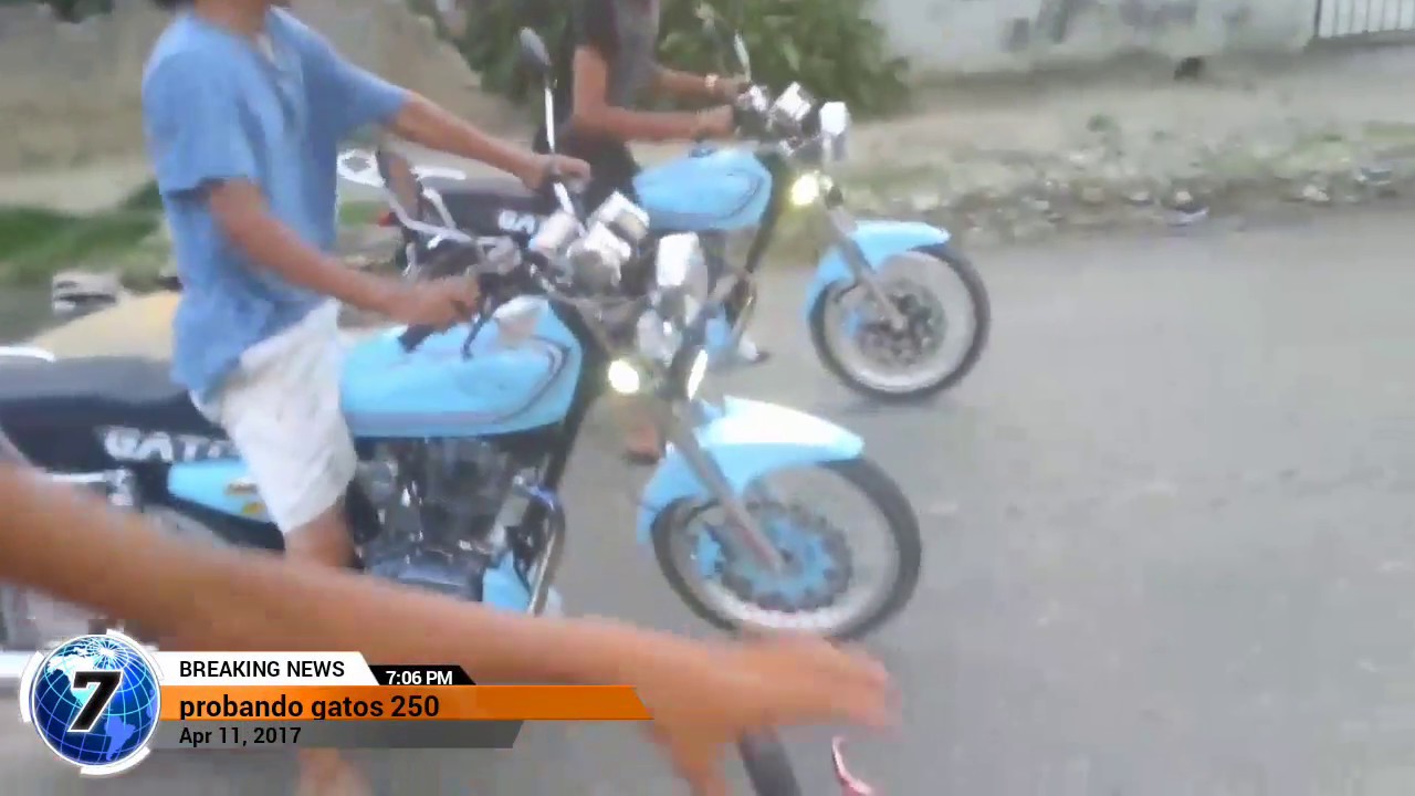 Probando motores super gato 250. - YouTube