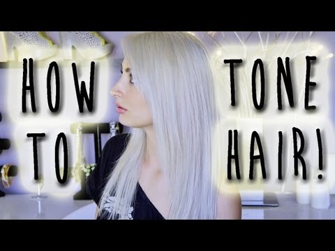How I Tone My Hair Platinum - White | Brittany Balyn