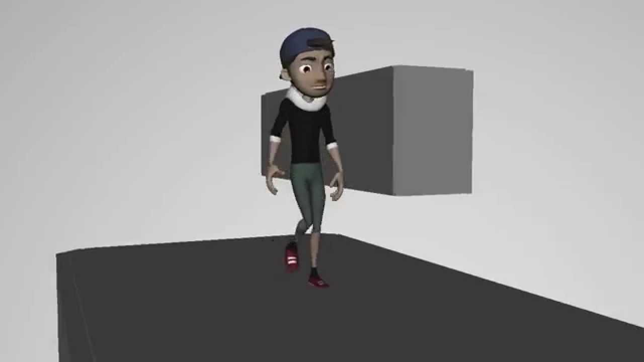 3D ACROBATICS Animation - YouTube