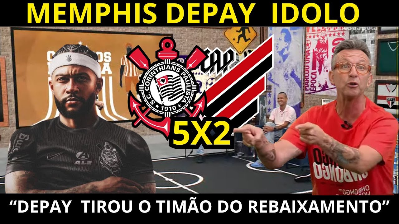 NETO CONSAGROU MEMPHIS DEPAY COMO ÍDOLO! NOTÍCIAS DO CORINTHIANS HOJE ...