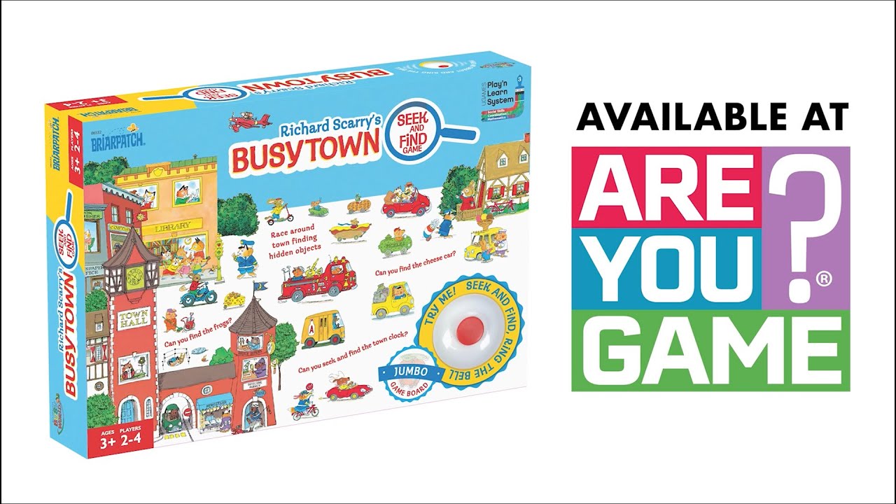 Richard Scarry's Busytown - SEARCH & FIND - YouTube