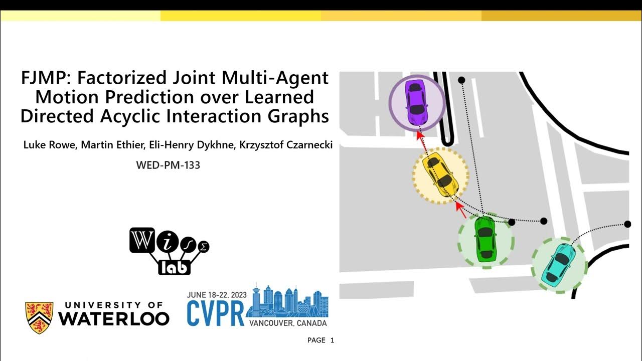 FJMP: Factorized Joint Multi-Agent Motion Prediction (CVPR'23) - YouTube