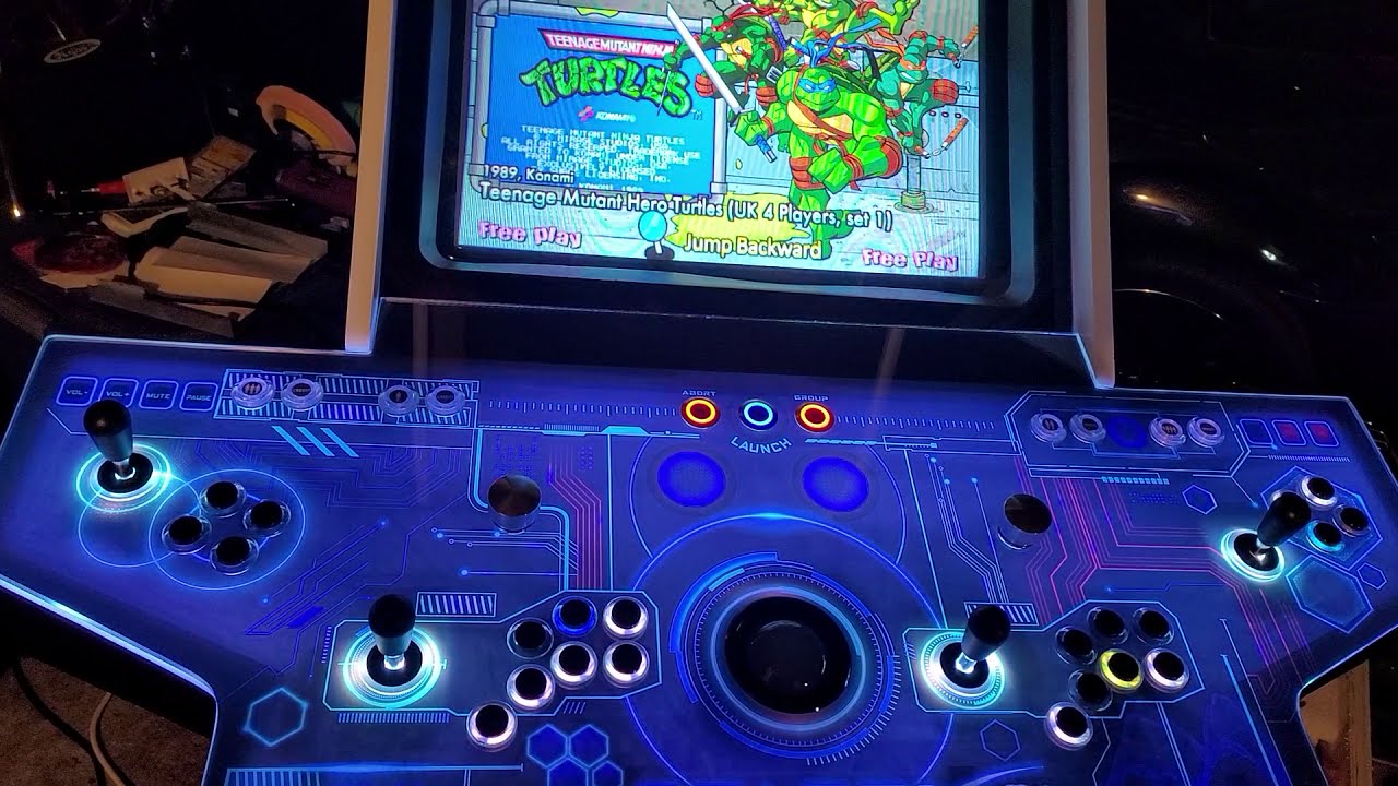 Finished Capacitive Touch Arcade Control Panel. Still working on arcade ...