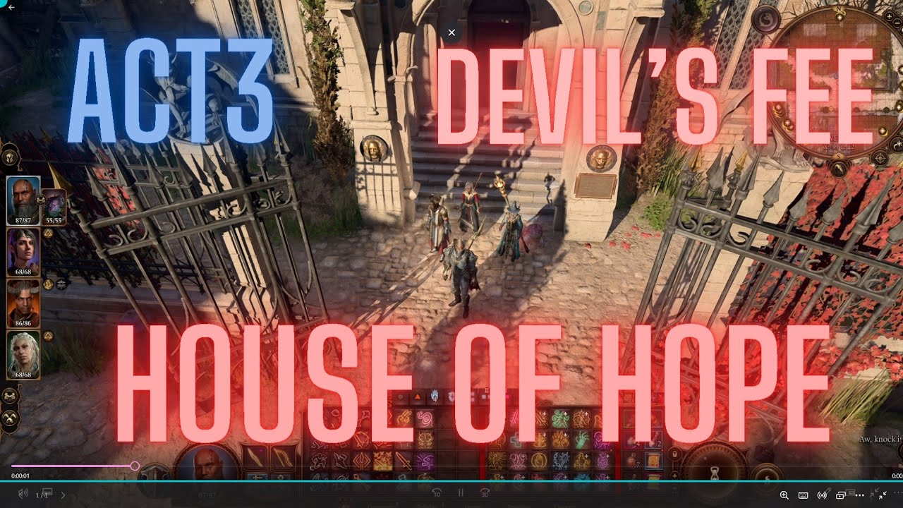 House of Hope, Devil's Fee, were to steal the hammer or destroy the ...