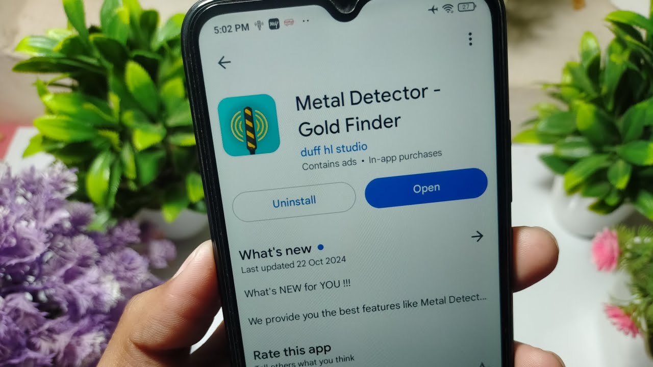metal detector gold finder app kaise use kare !! how to use metal ...