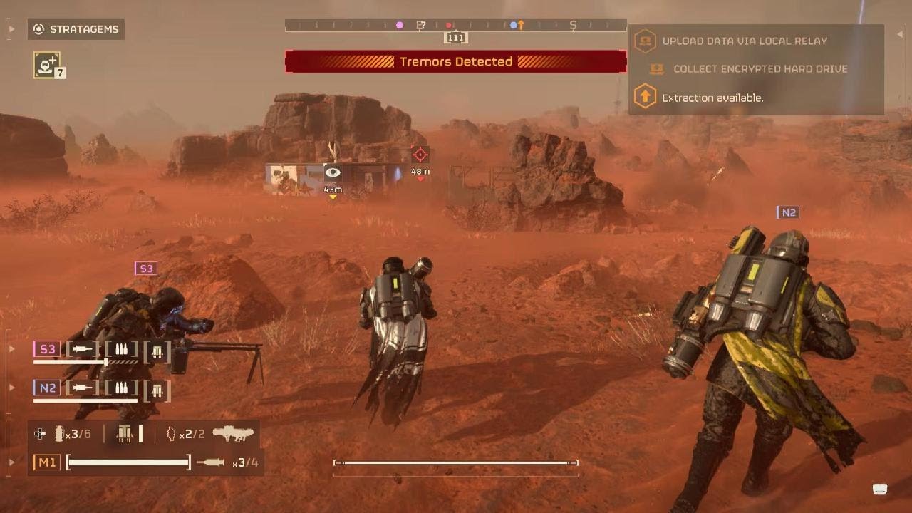 HELLDIVERS 2_1 brain cell shared by 3 people - YouTube