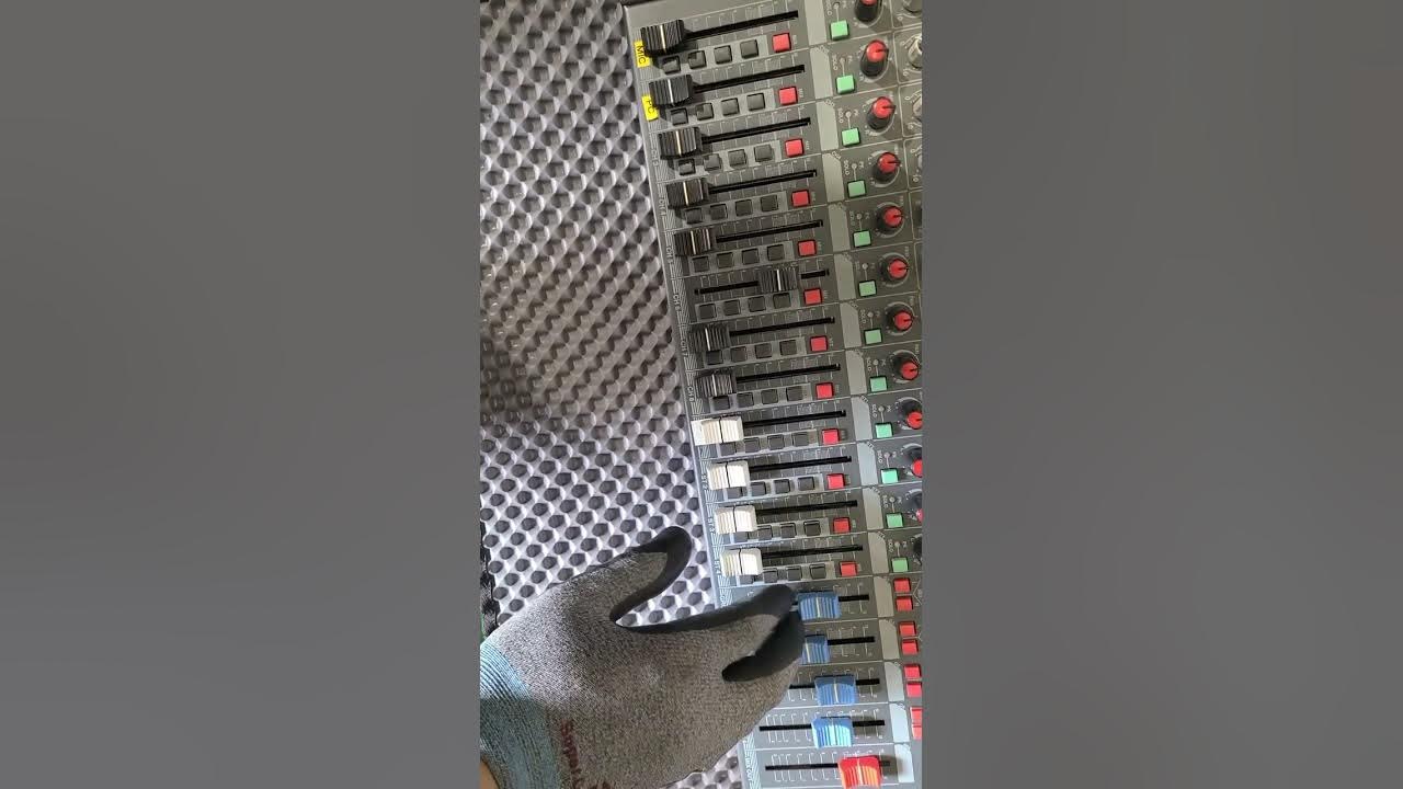 인터엠 MX-1646 16채널 콘솔중고 - YouTube