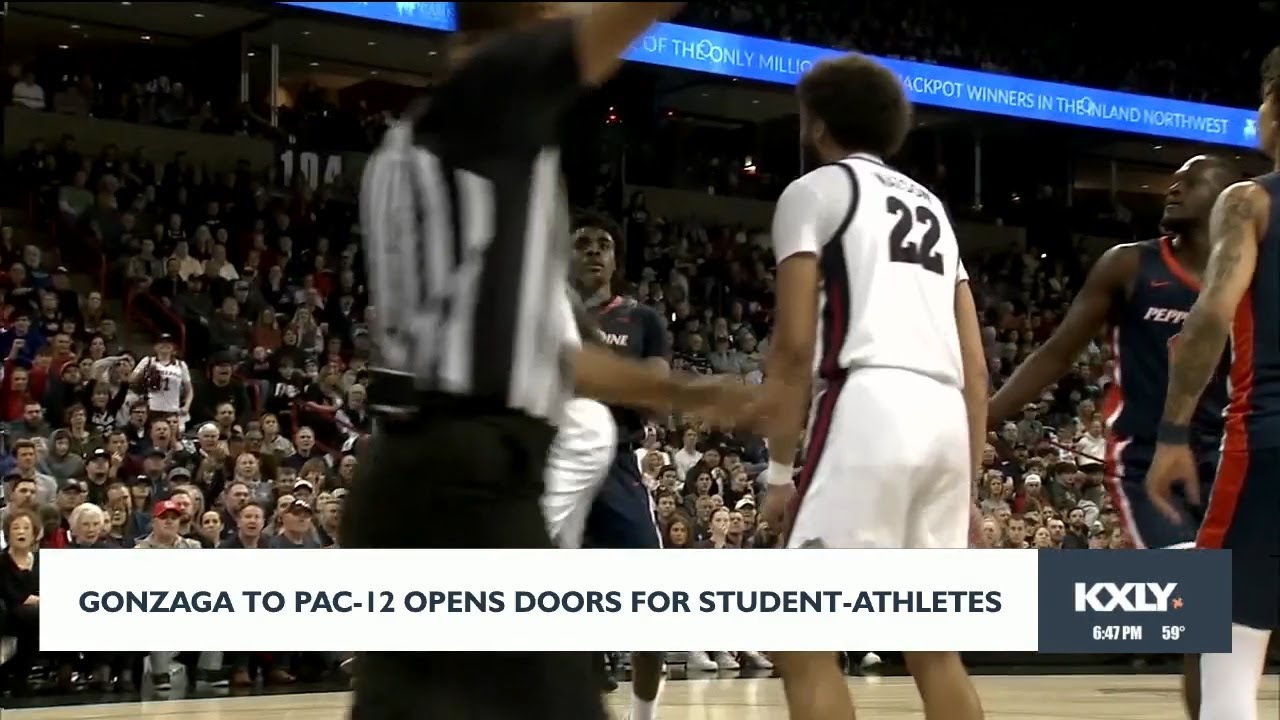 Gonzaga to Pac-12 opens doors for student athletes - YouTube