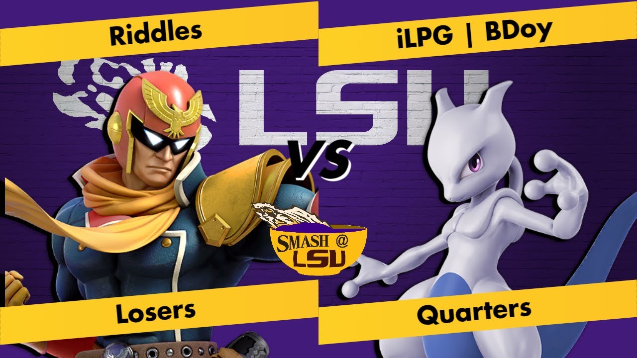 Riddles (Captain Falcon) vs iLPG | BDoy (Mewtwo) - SALSA 16 Losers ...
