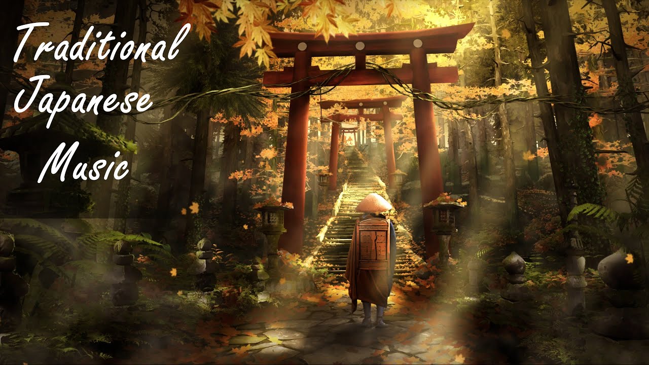 Traditional Japanese Music - Japanese Flute Music, Healing, Soothing ...
