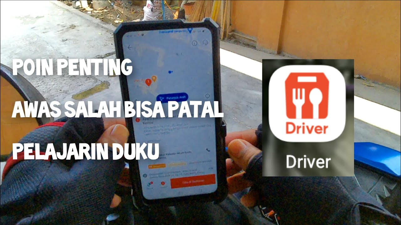 Tutorial cara ambil pesanan driver shopee food untuk pemula wajib tau ...