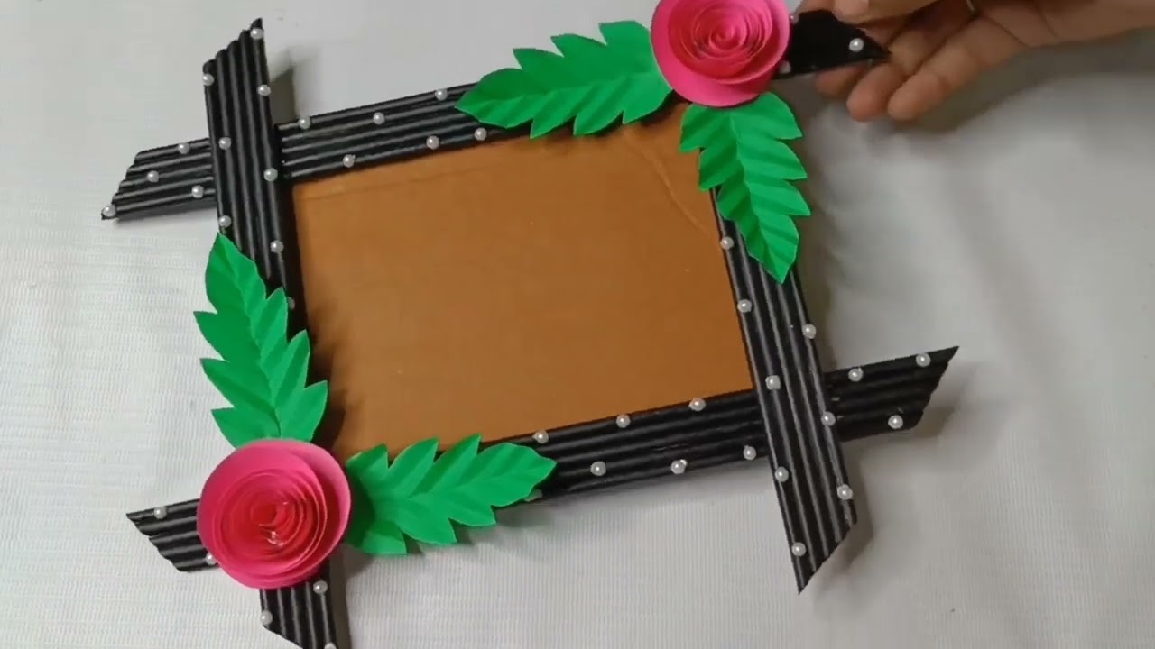 2 Easy And Unique Photo Frame Making Ideas | Easy Photo Frame @craft ...