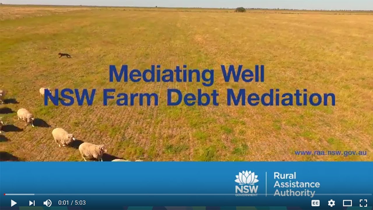 Mediating well – NSW Farm Debt Mediation - YouTube