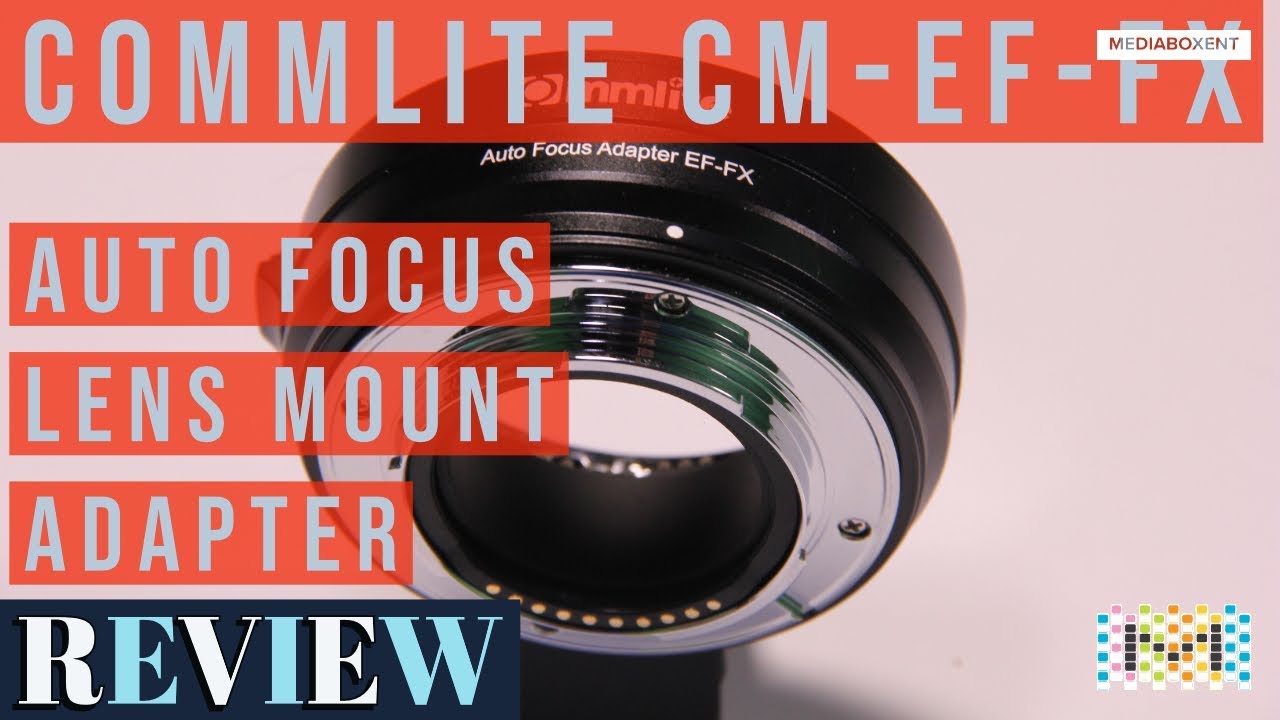 Commlite CM-EF-FX Auto Focus Lens Mount Adapter for Canon Tamron Sigma ...