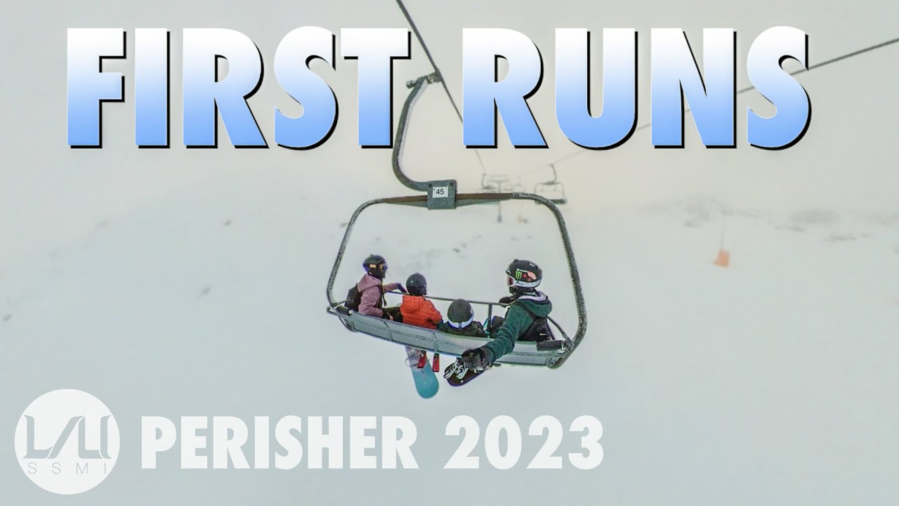 First Runs in BLUE COW – Perisher, June 2023 - YouTube