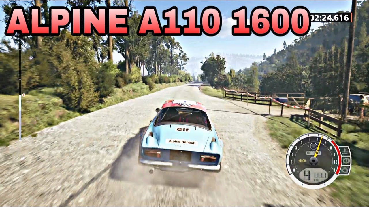 EA Sports WRC - Alpine A110 1600 S Gameplay - YouTube
