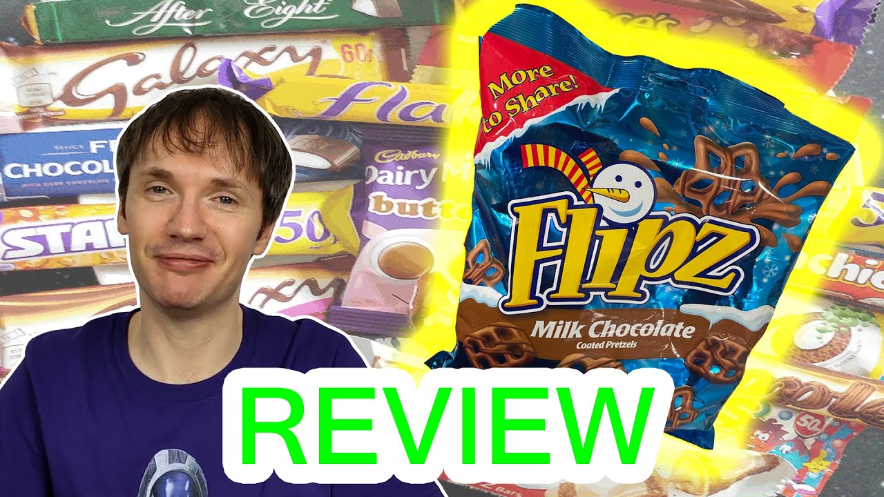 Flipz Milk Chocolate Christmas Edition Review - YouTube