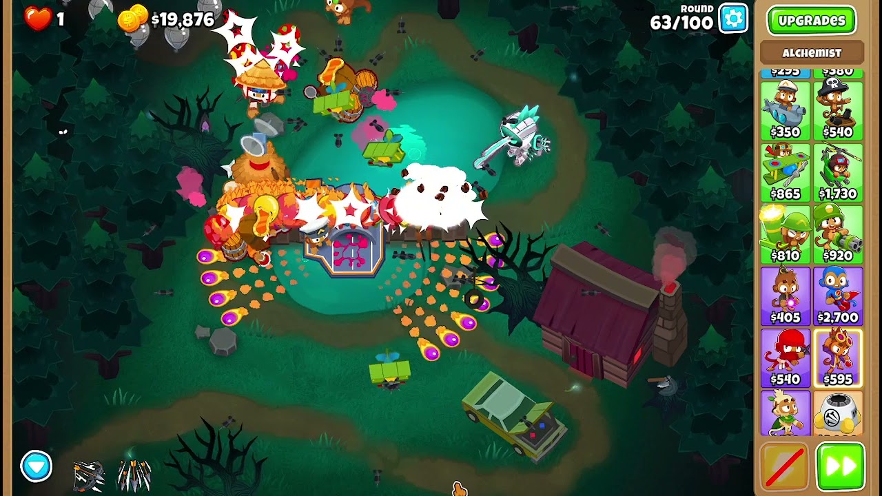 BTD6 Easy C.H.I.M.P.S Guide for The Cabin - YouTube