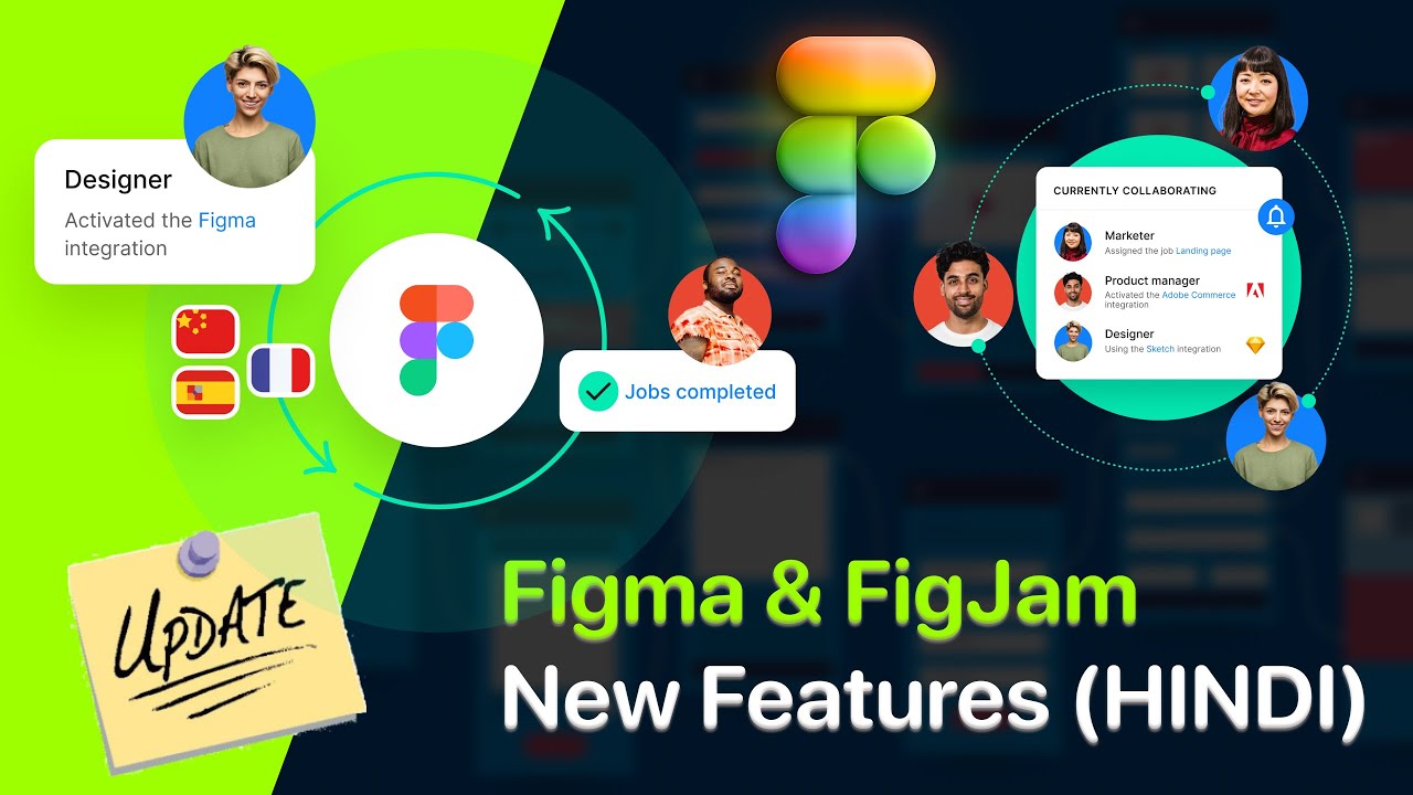🔥 New Features in Figma & FigJam 😱 - Hindi #figma #figjam #figmatutorial #update #design # ...