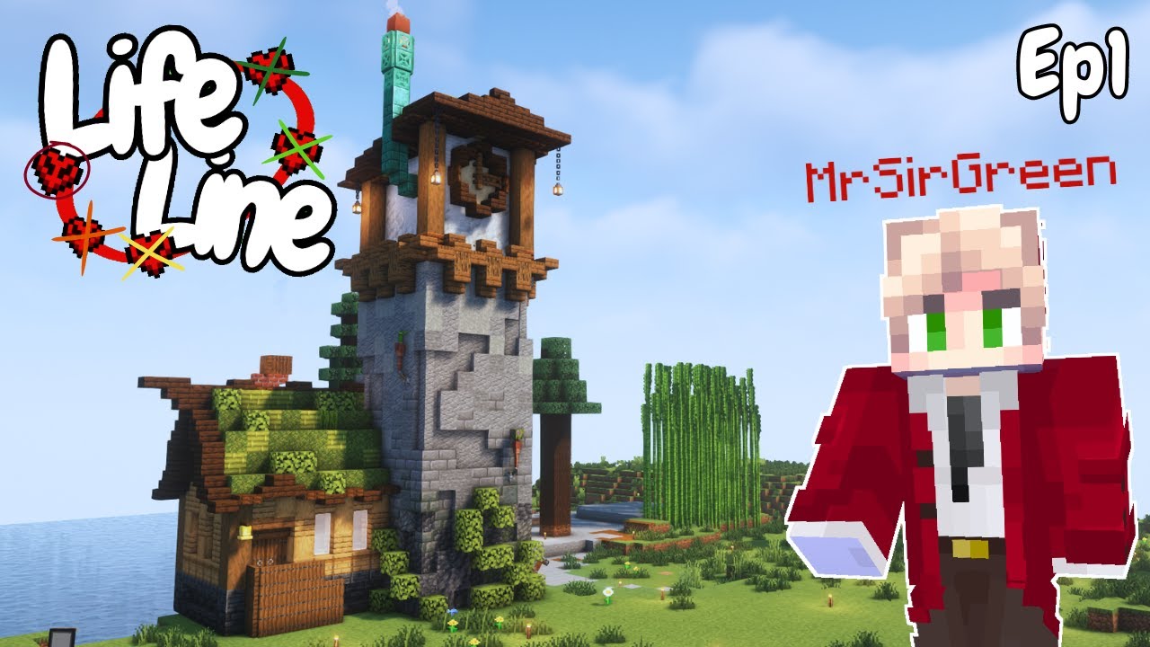 I Joined a HARDCORE Minecraft SMP (LifeLine SMP) Ep1 - YouTube