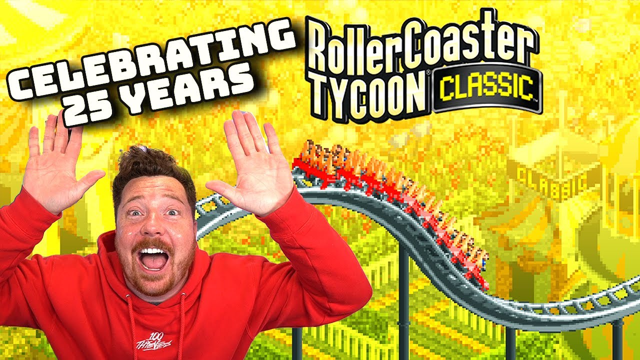 CELEBRATING 25 YEARS OF ROLLERCOASTER TYCOON FUN! - YouTube