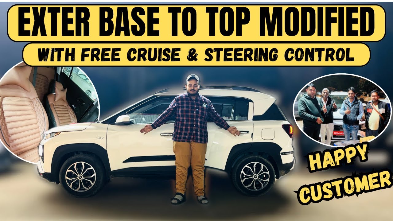 Hyundai Exter Base to Top Model Modified with Price | Hyundai Exter ...