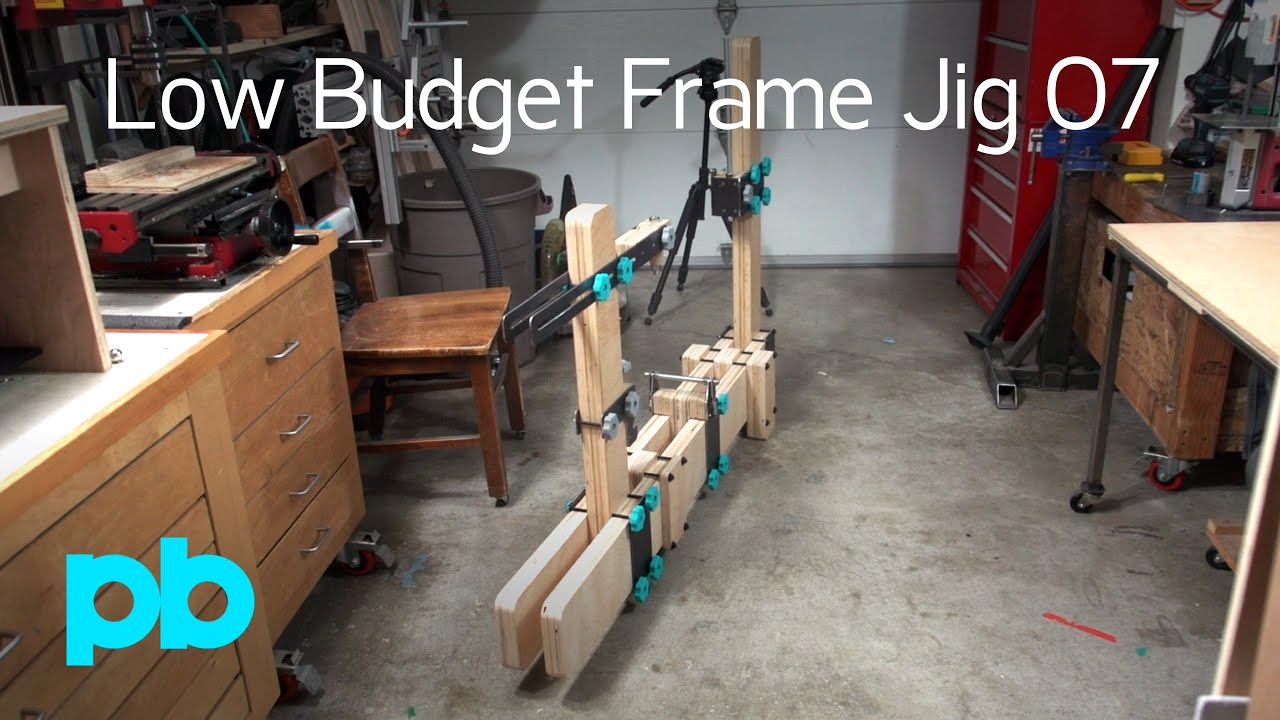 Low Budget Bicycle Frame Jig 07 - YouTube