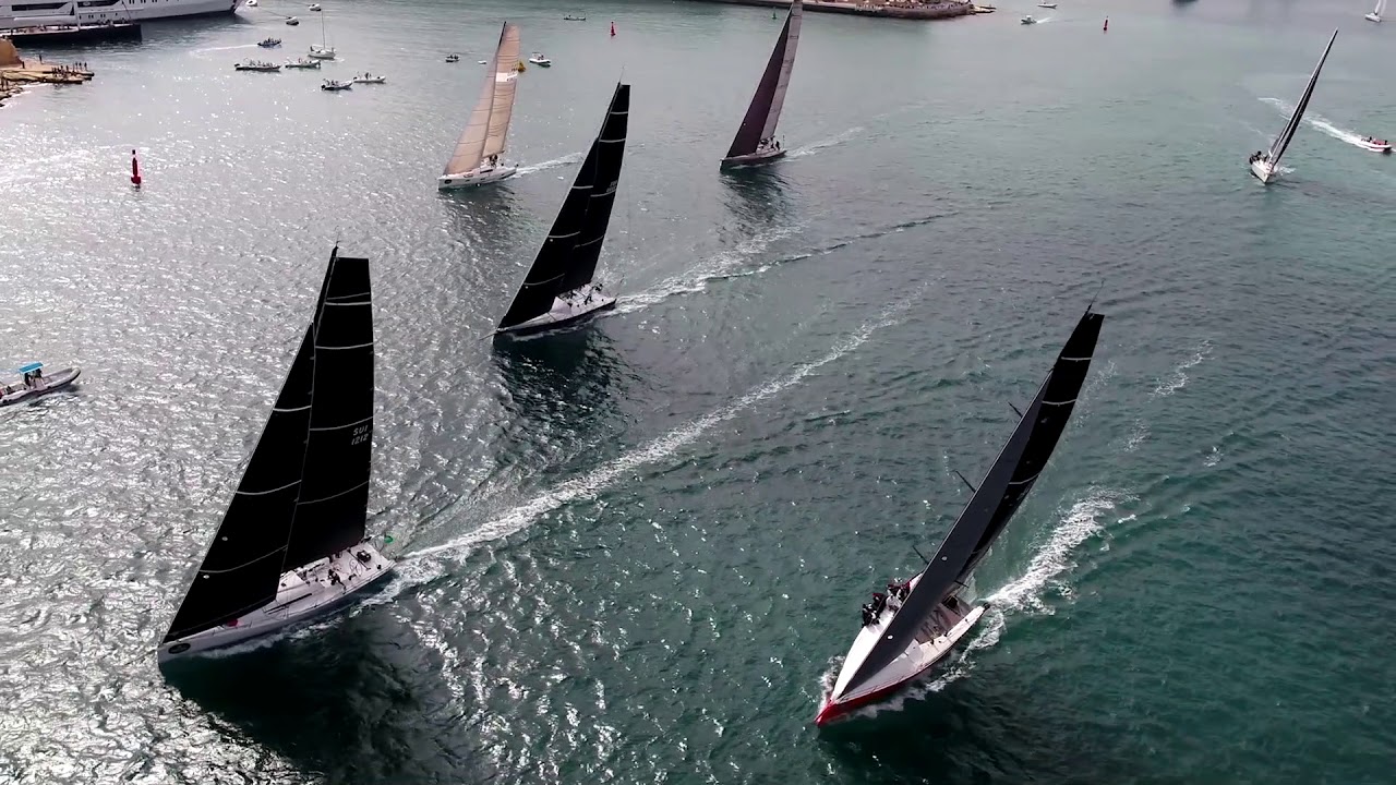 Rolex Middle Sea Race 2017 - Start Compilation - YouTube