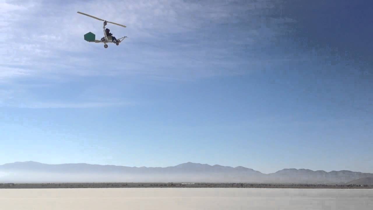 Gyro glider ride - YouTube