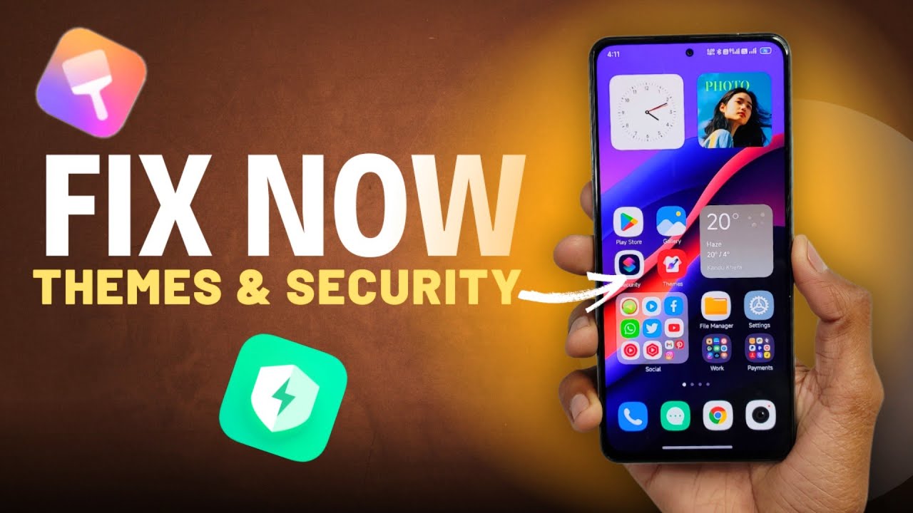 Fix Themes & Security App Missing Problem On Any Xiaomi, Redmi, & POCO ...