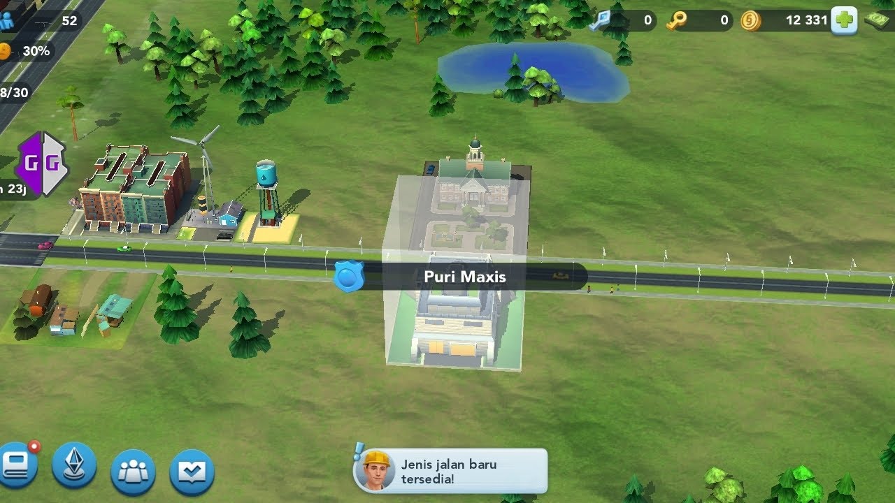 script park to maxis manor #simcity_buildit - YouTube