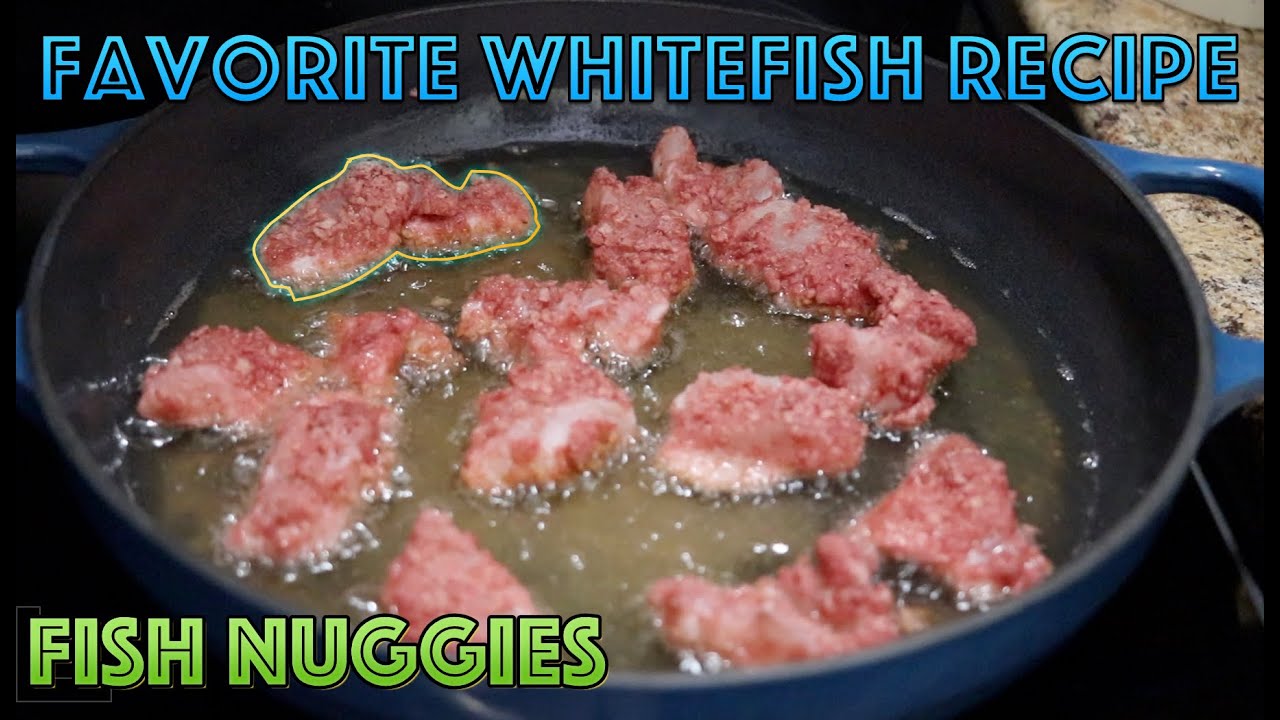 Favorite Whitefish Recipe - Cooking with Seabass Outdoors - YouTube