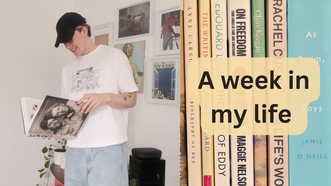 A week in my life | Christmas in Australia, big book haul, reading gay ...