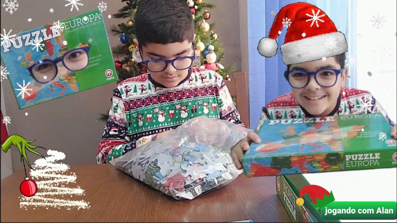 Puzzle de europa , un dia con Alan de Abreu # 102 - YouTube