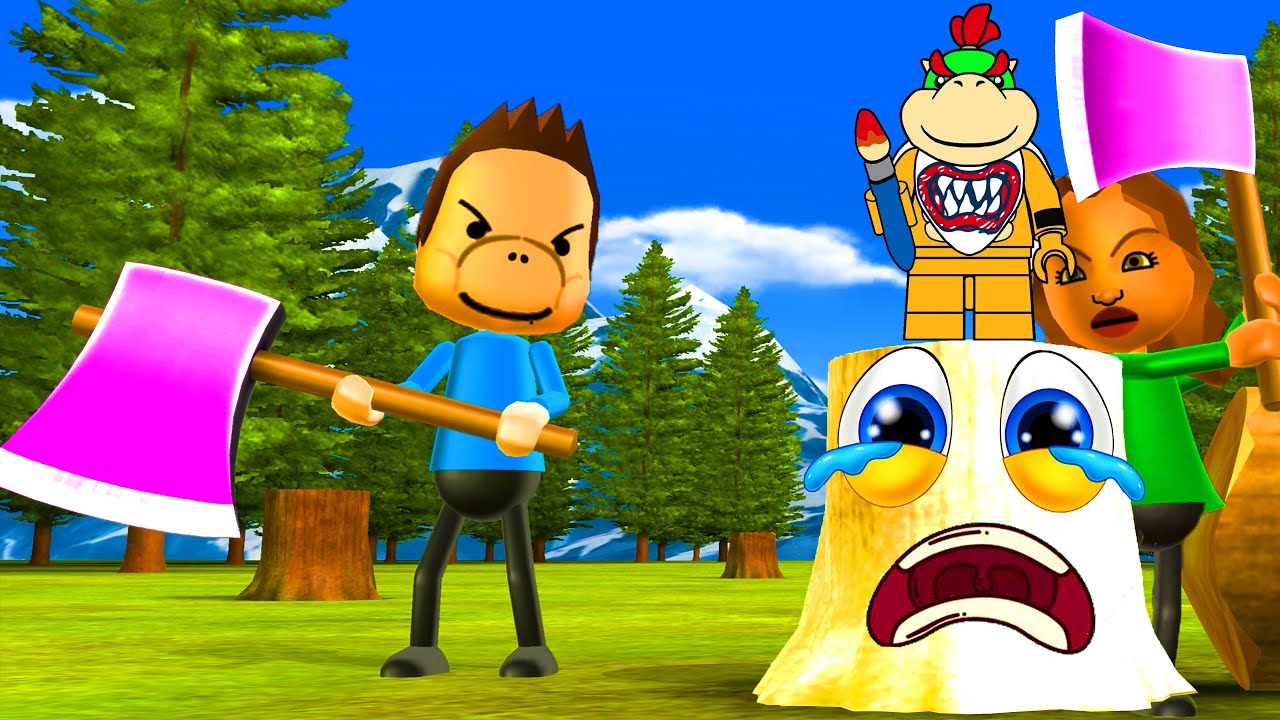 Wii Party - Spin Off - bowser jr vs Kathrin vs Elisa vs Naomi ( Master ...