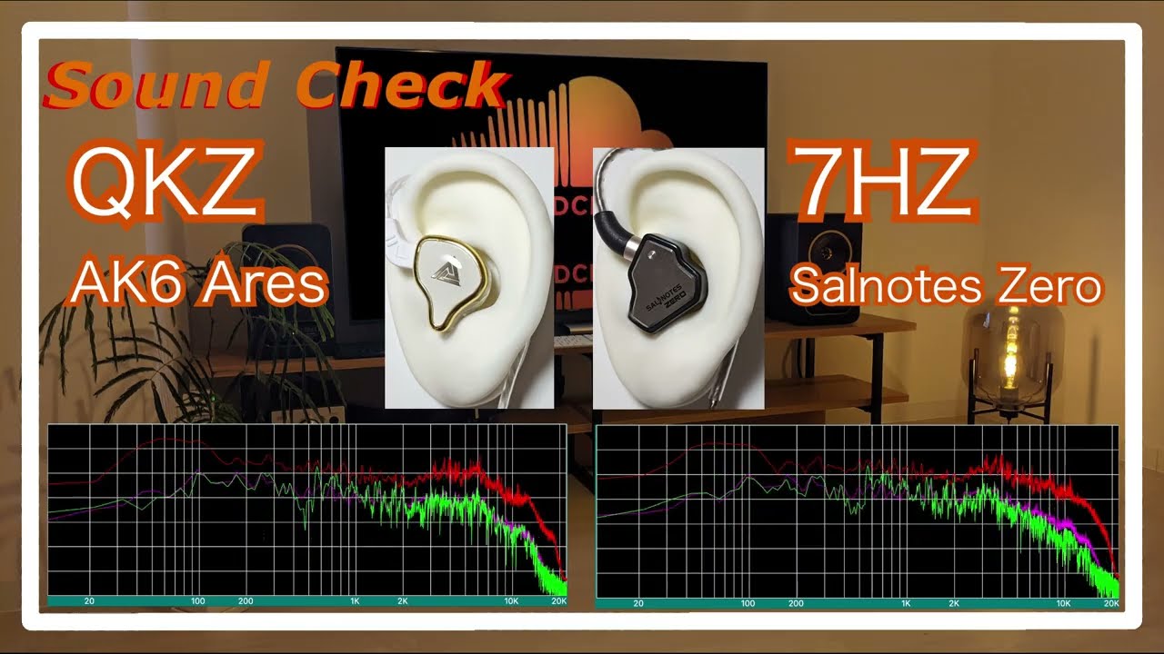 QKZ AK6 Ares vs 7HZ Salnotes Zero [IEMs Chinese In-Ear headphones Sound ...