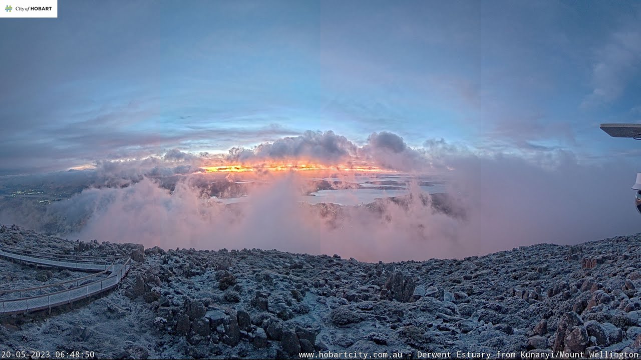 20th of May 2023 - 4K Daily Time-lapse - kunanyi / Mount Wellington ...