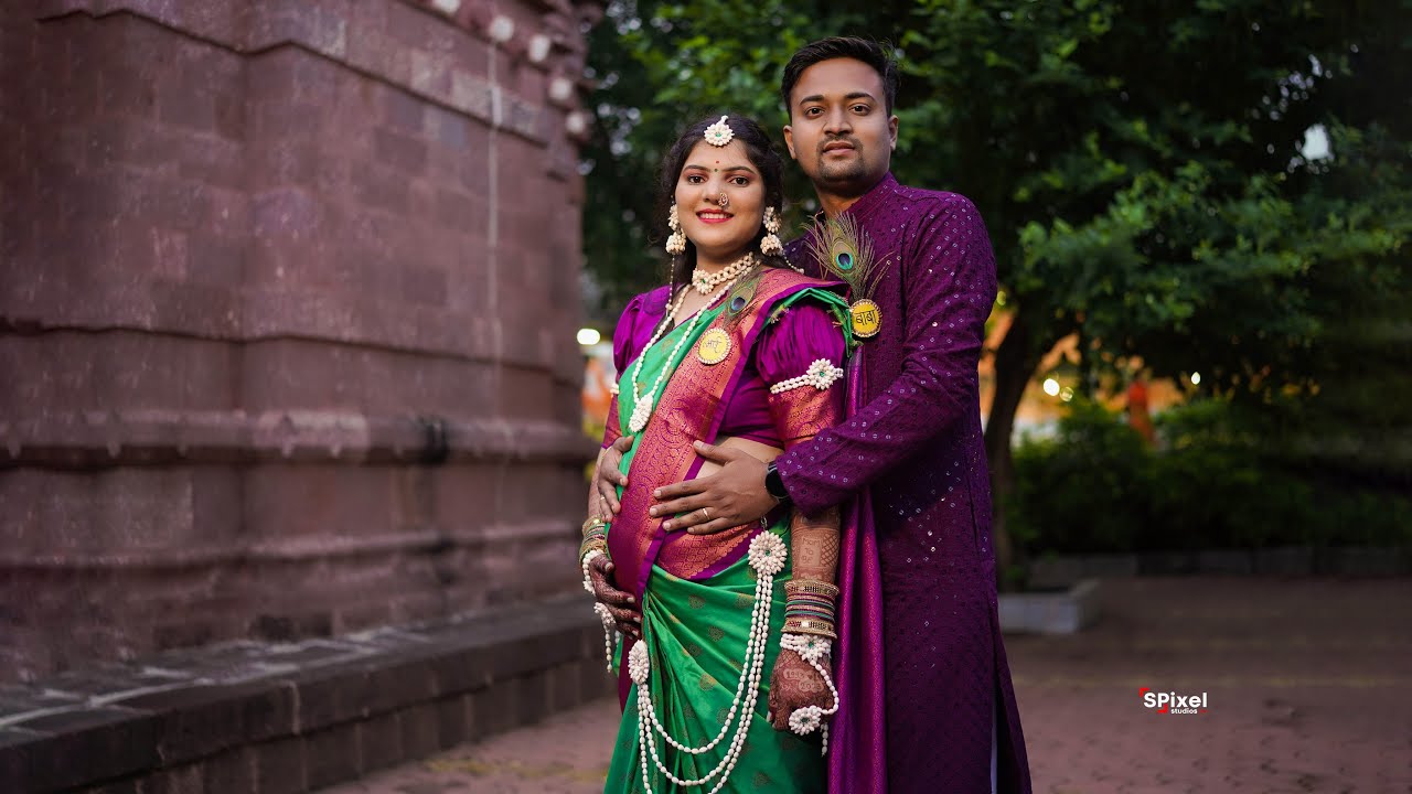 Latest Marathi Baby Shower CINEMATIC video Song - YouTube