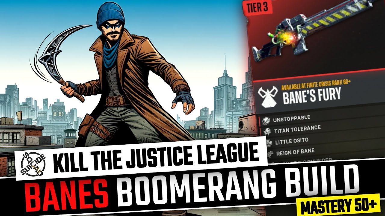 MASTERY 50+ BOOMERANG BUILD - Suicide Squad Kill The Justice League ...
